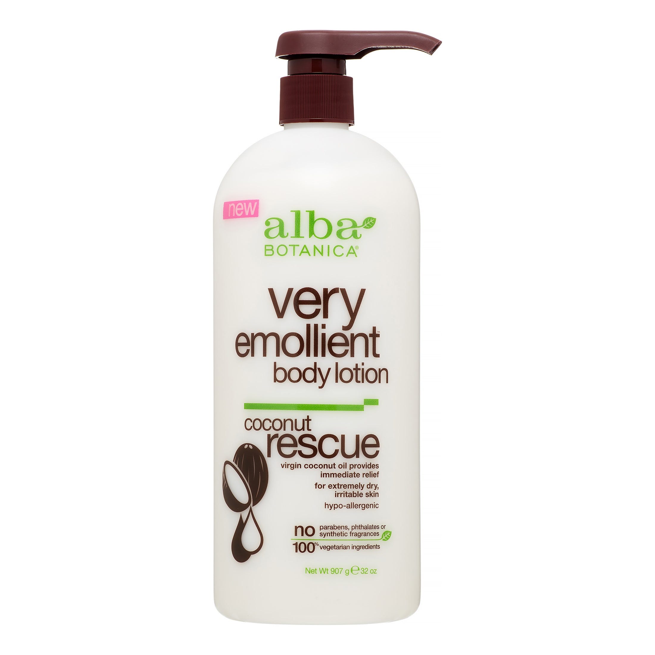 Alba Botanica + Alba Botanica Very Emollient Body Lotion, Coconut Rescue