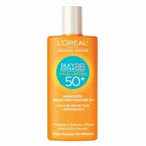 L’Oreal Paris + Advanced Suncare Silky Sheer Face Lotion 50+