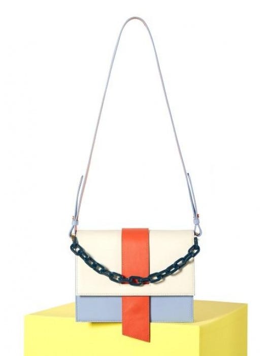 Andersson Bell + Agnes Color Block Chain Bag