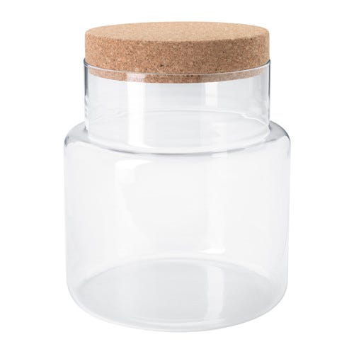 IKEA + Sinnerlig Jar With Lid