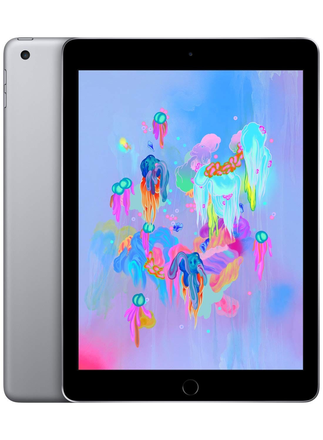 Apple + Apple iPad (Wi-Fi, 32GB) – Space Gray (Latest Model)