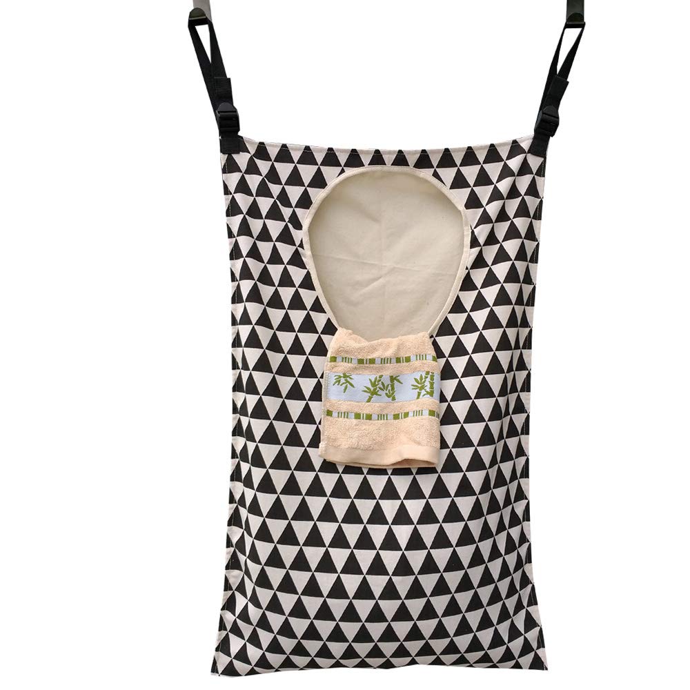 Amlrt + Adjustable Door-Hanging Laundry Hamper