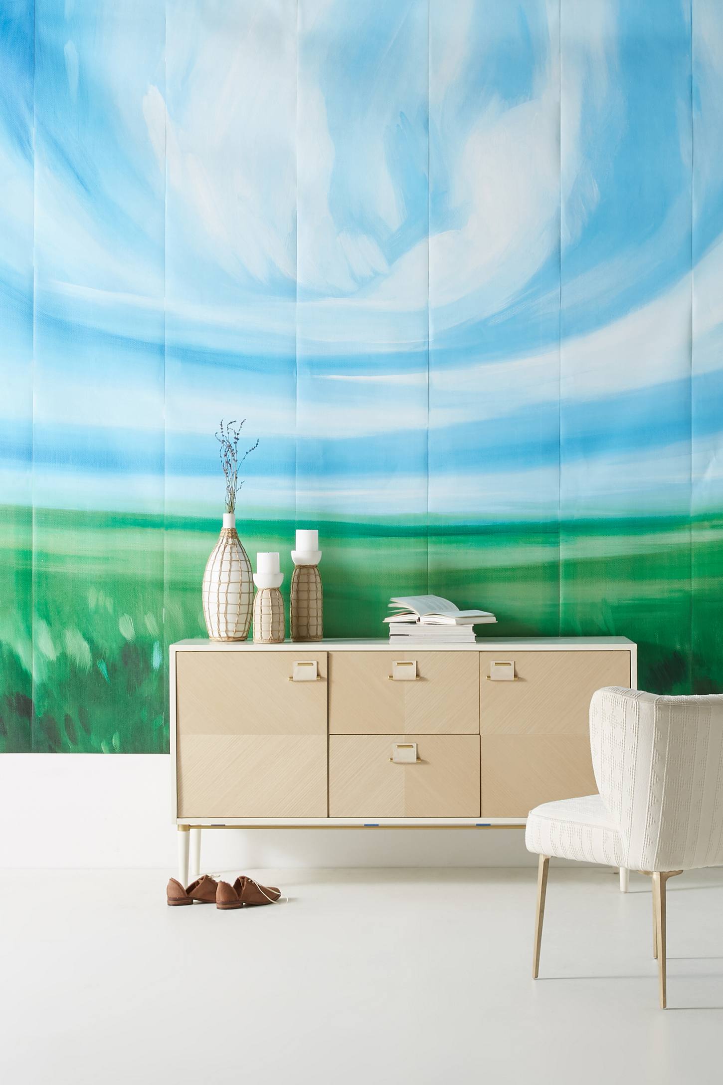 Anthropologie + Landscape In Motion Mural