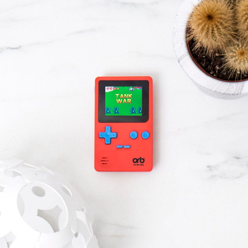 Firebox + Retro Handheld Console (With 150 Built-in Games)