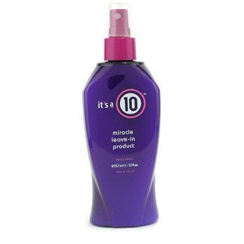 It’s a 10 + Miracle Leave-In Product