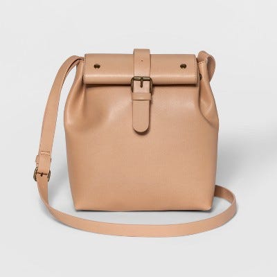 Universal Thread + Buckle Flap Crossbody Bag
