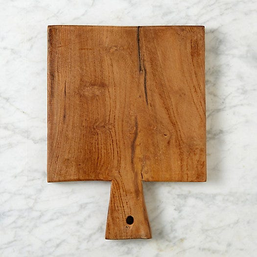 Terrain + Farmhouse Rectangle Teak Board