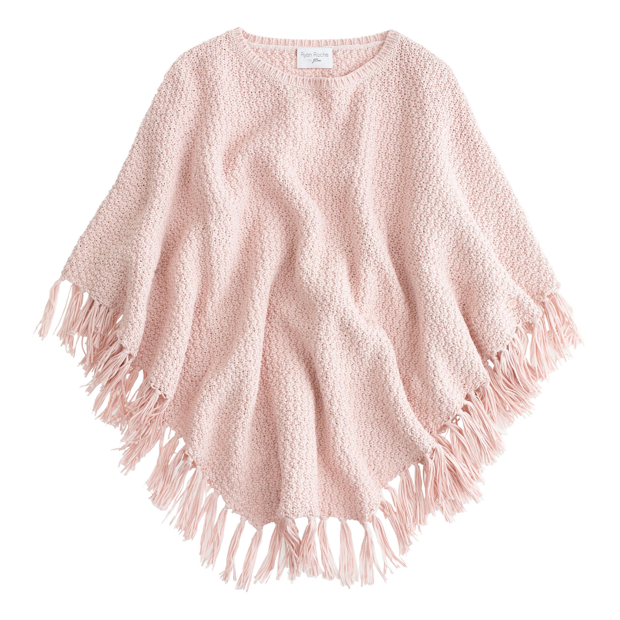 Ryan Roche For J.Crew + Fringe Poncho