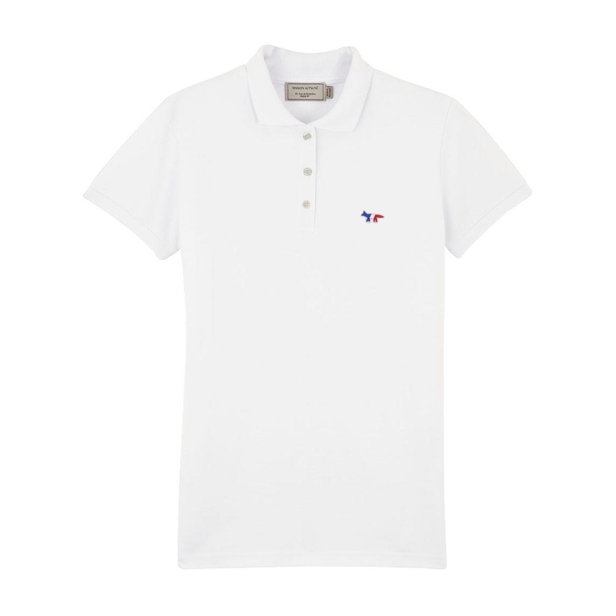 Maison Kitsune + Tricolor Patch Polo
