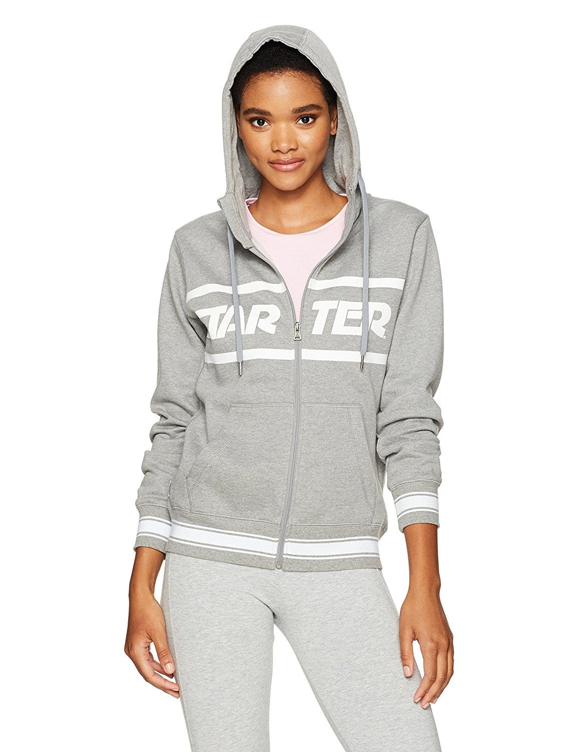 Starter + Full-Zip Logo Hoodie