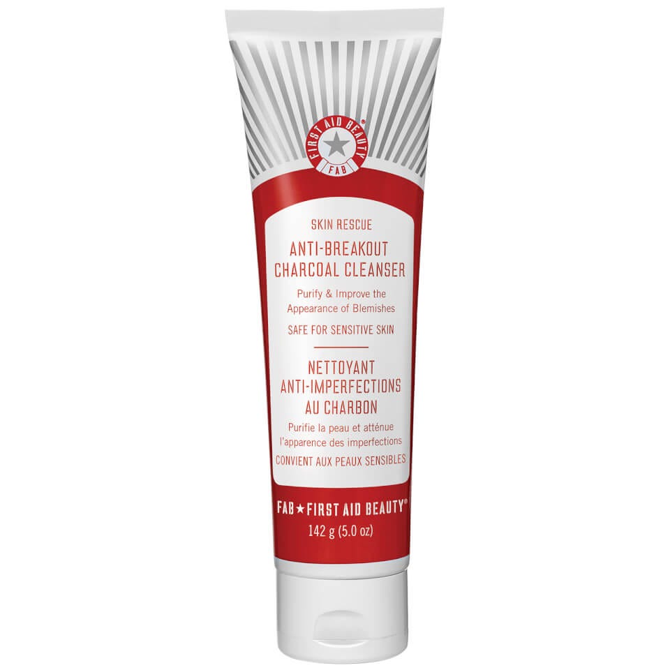 First Aid Beauty + Skin Rescue Anti-Breakout Charcoal Cleanser