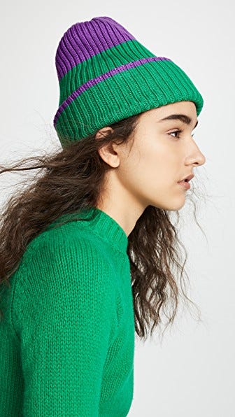 Tibi + Reversible Beanie
