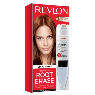 Revlon + Permanent Root Erase Dark Brown Hair Color