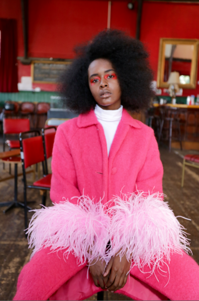 Dauphinette + Anais Pop Mohair Coat