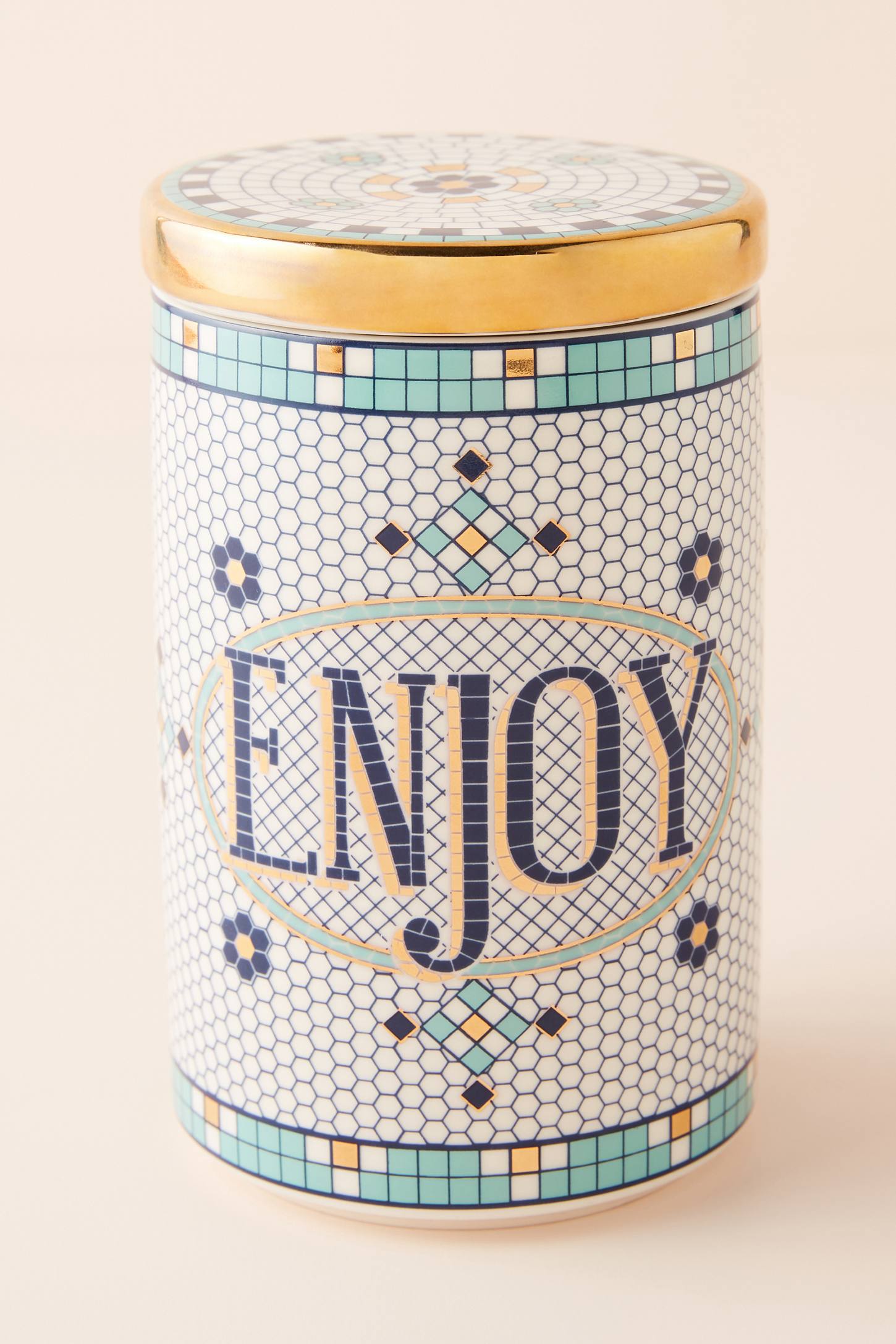 Anthropologie + Enjoy Bistro Tile Canister